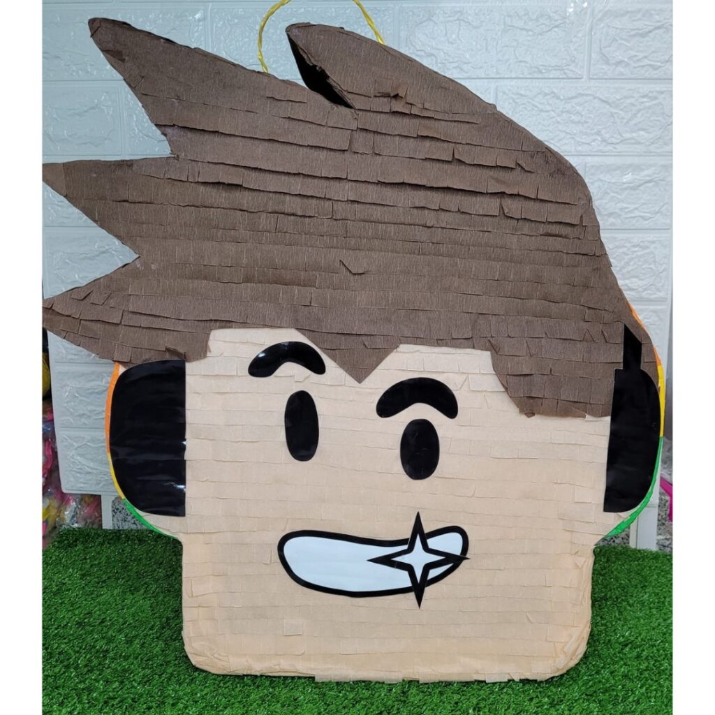 Piñata Decorativa para Cumpleaños Roblox – Tu Fiesta a un Click