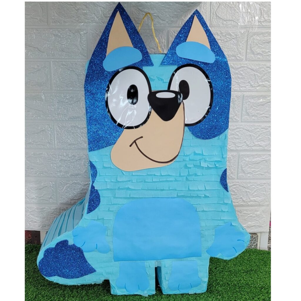 Piñata Decorativa para Cumpleaños Bluey – Tu Fiesta a un Click