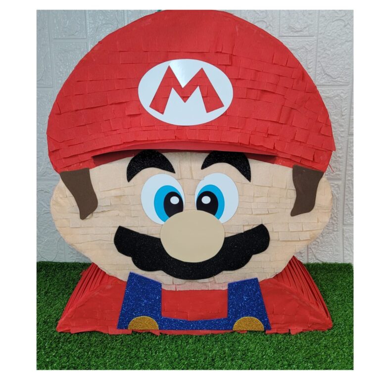 Piñata Decorativa para Cumpleaños Mario Bros – Tu Fiesta a un Click