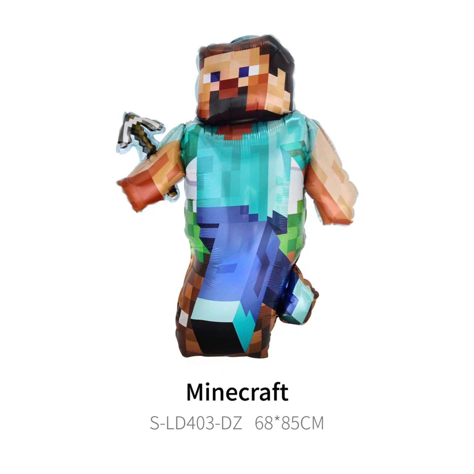 Globo aluminio Minecraft – Tu Fiesta a un Click