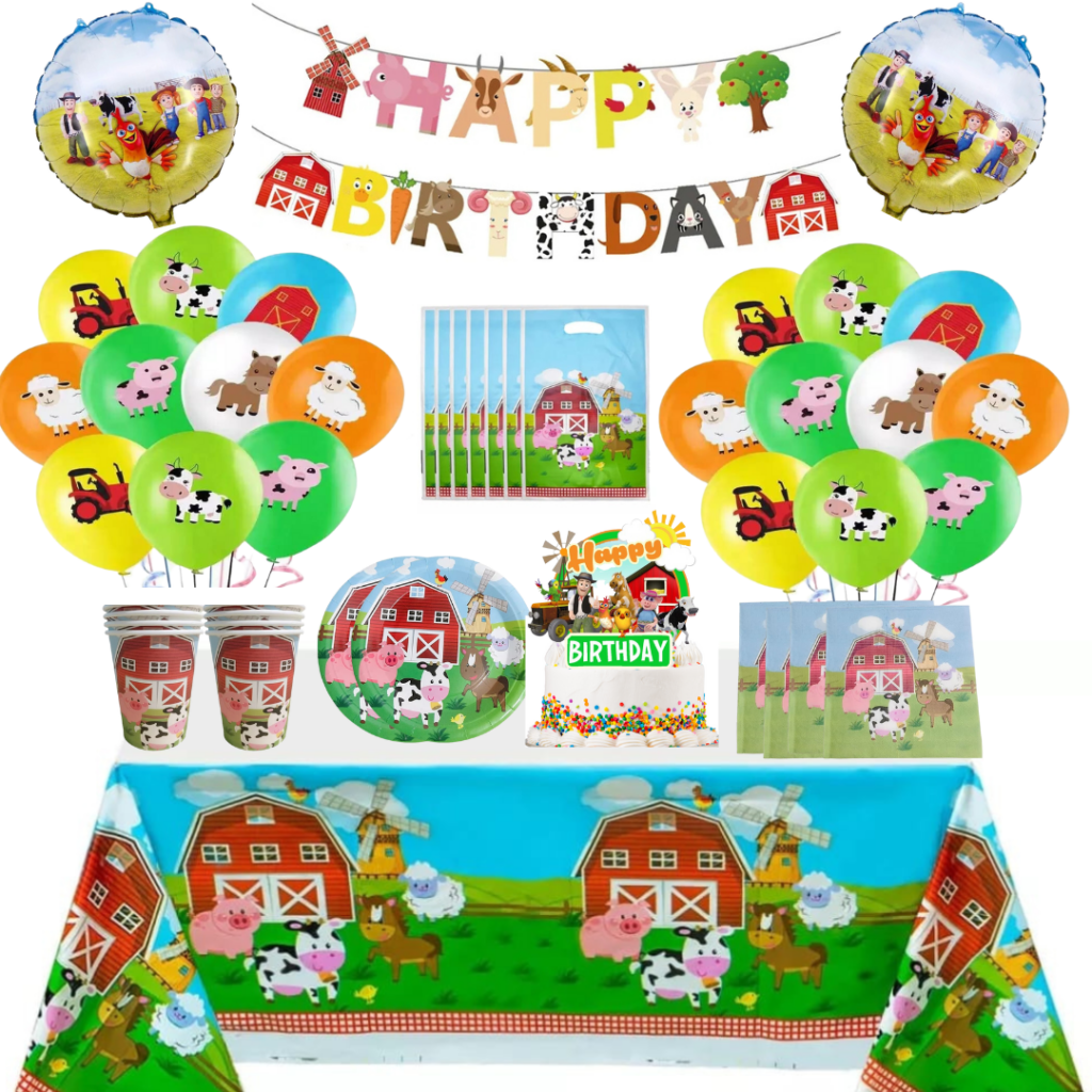 Cotillón Decorativo Animales de la granja – Tu Fiesta a un Click