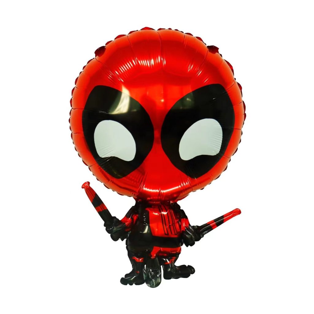 Globo Aluminio Decorativo Personaje DeadPool – Tu Fiesta a un Click