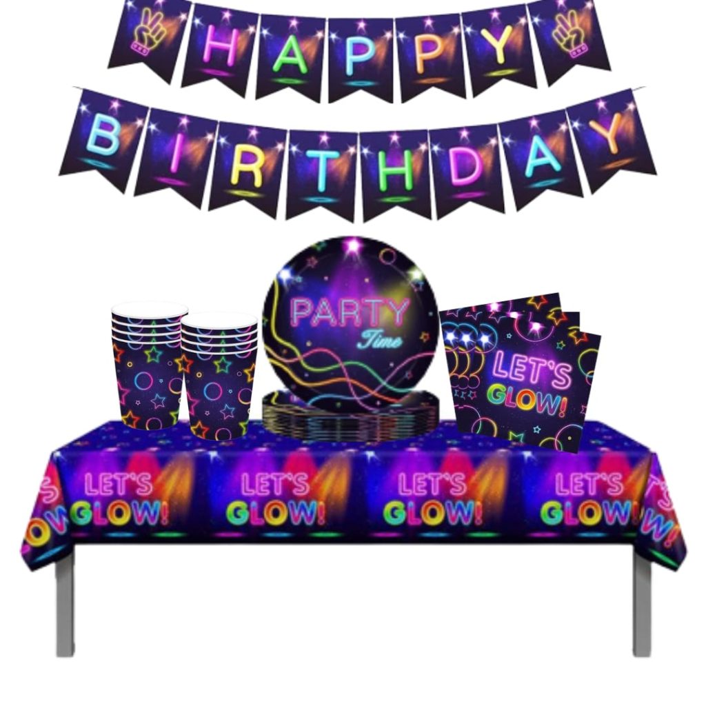 Cotillón Decorativo Flúor Neón – Tu Fiesta a un Click