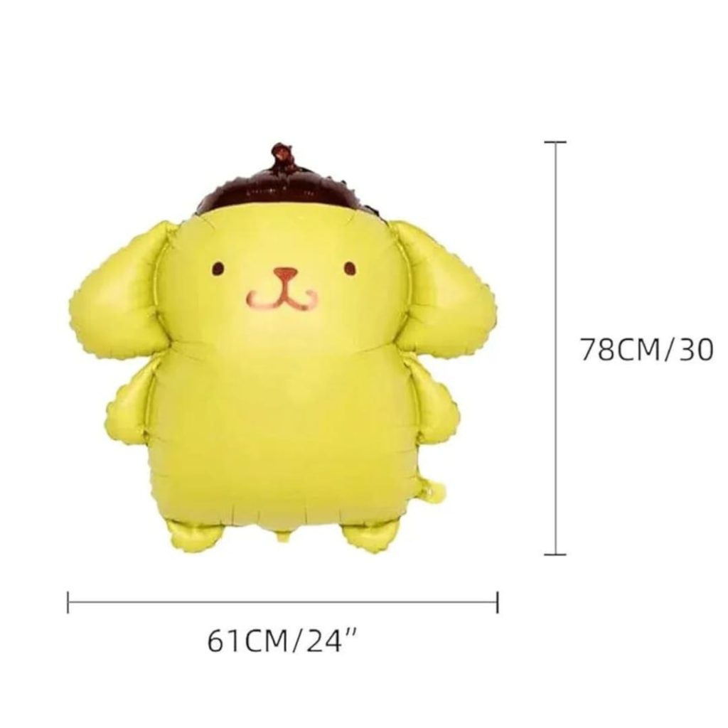 Set Decorativo Cumpleaños Pompompurin – Tu Fiesta a un Click