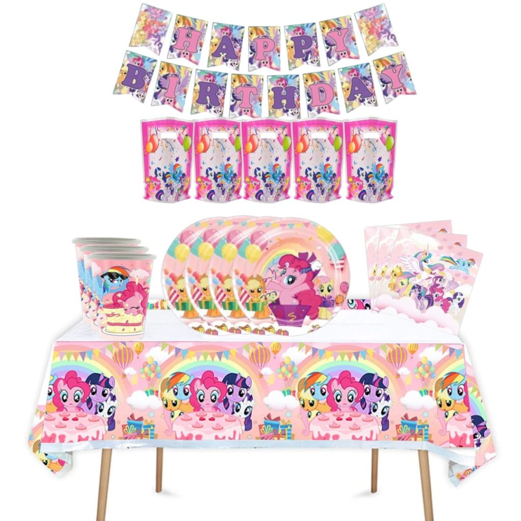 Cotillon Decorativo Cumpleaños My Little Pony – Tu Fiesta a un Click